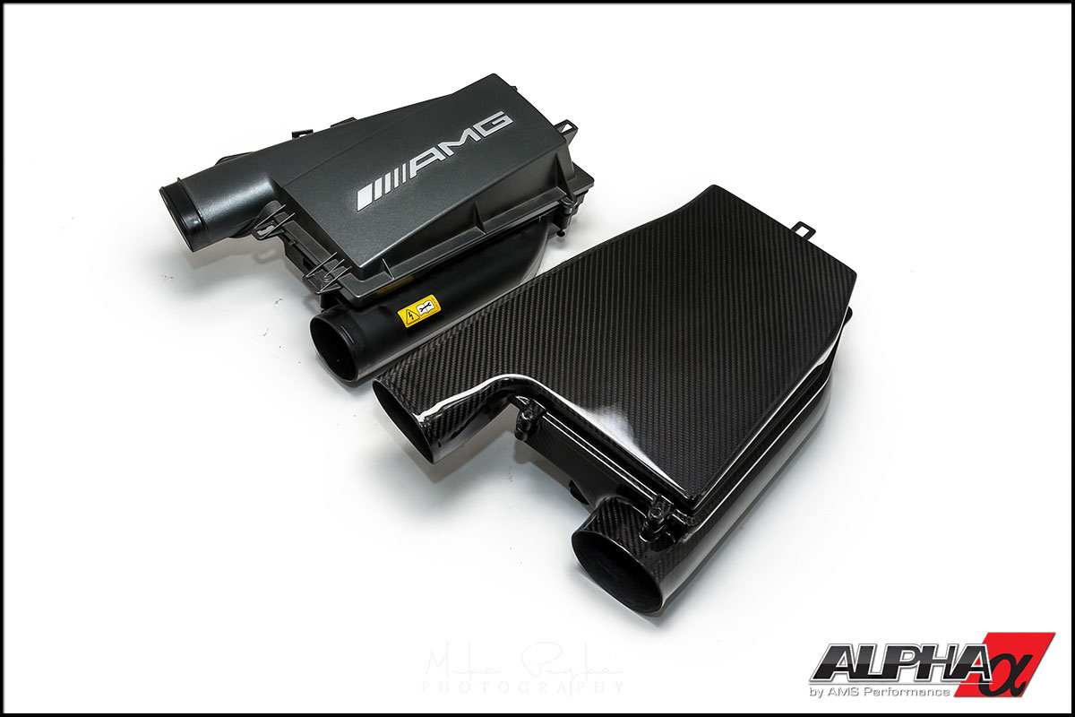 2011+ E63 AMG 5.5TT M157 Alpha Series Carbon Intake System