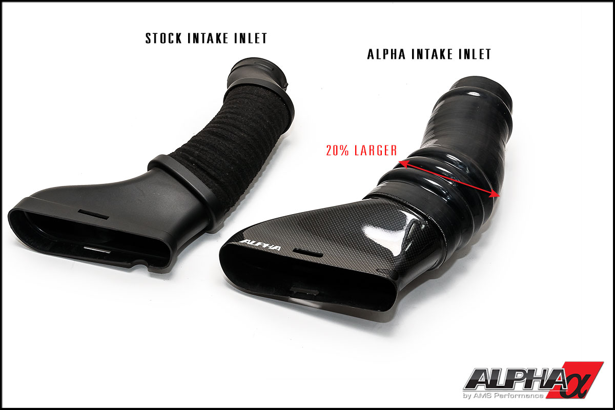2011+ E63 AMG 5.5TT M157 Alpha Series Carbon Intake System