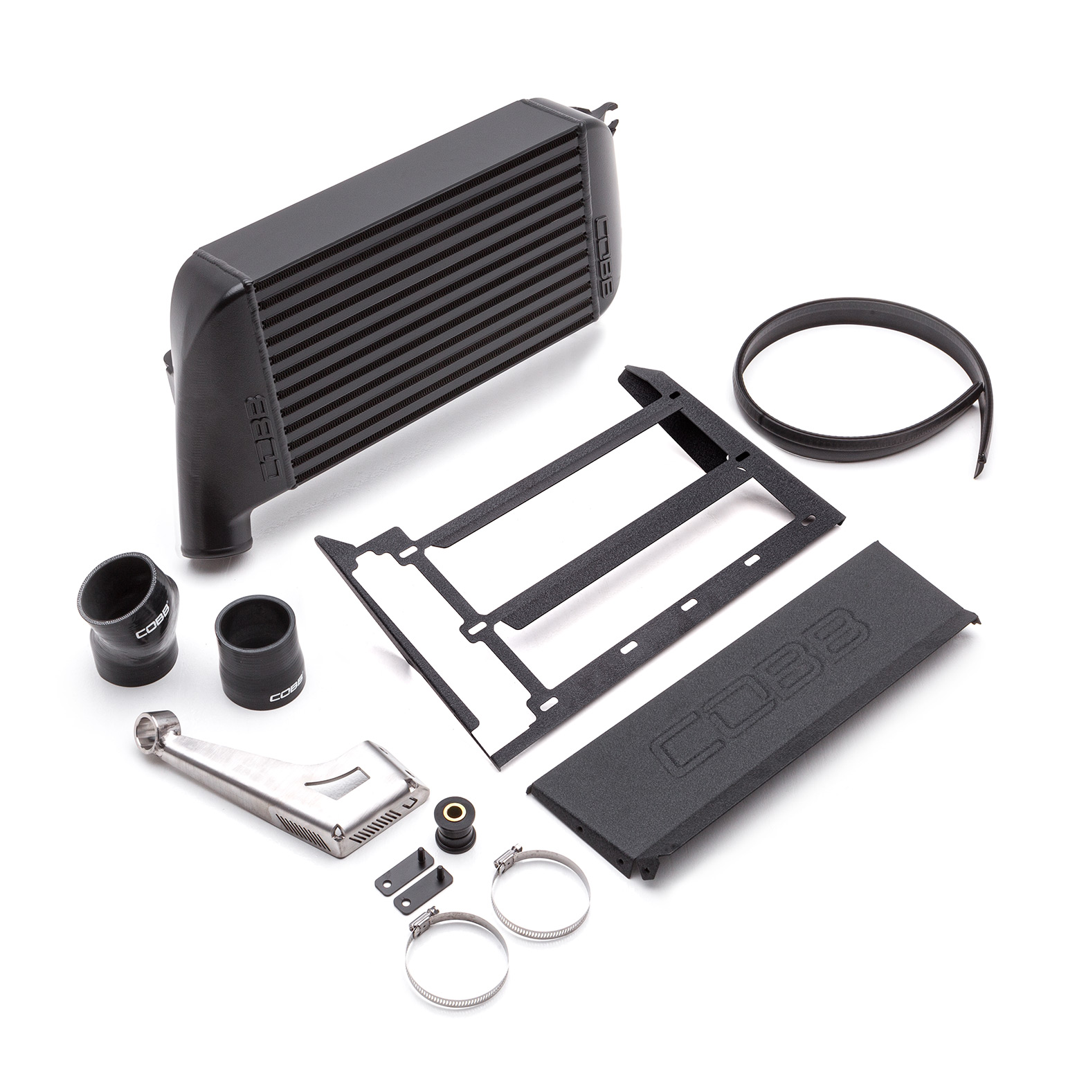 COBB TUNING SUBARU TOP MOUNT INTERCOOLER KIT BLACK WRX 2015-2018
